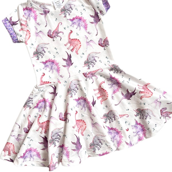 Dinosaur Dress - Etsy