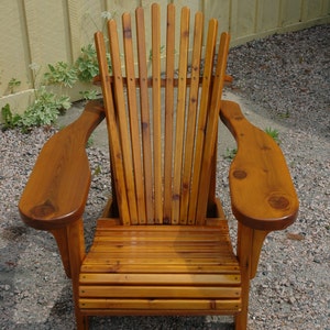 MC2 Muskoka Chair Adirondack Chair Plans and Full Size Patterns E Size ...