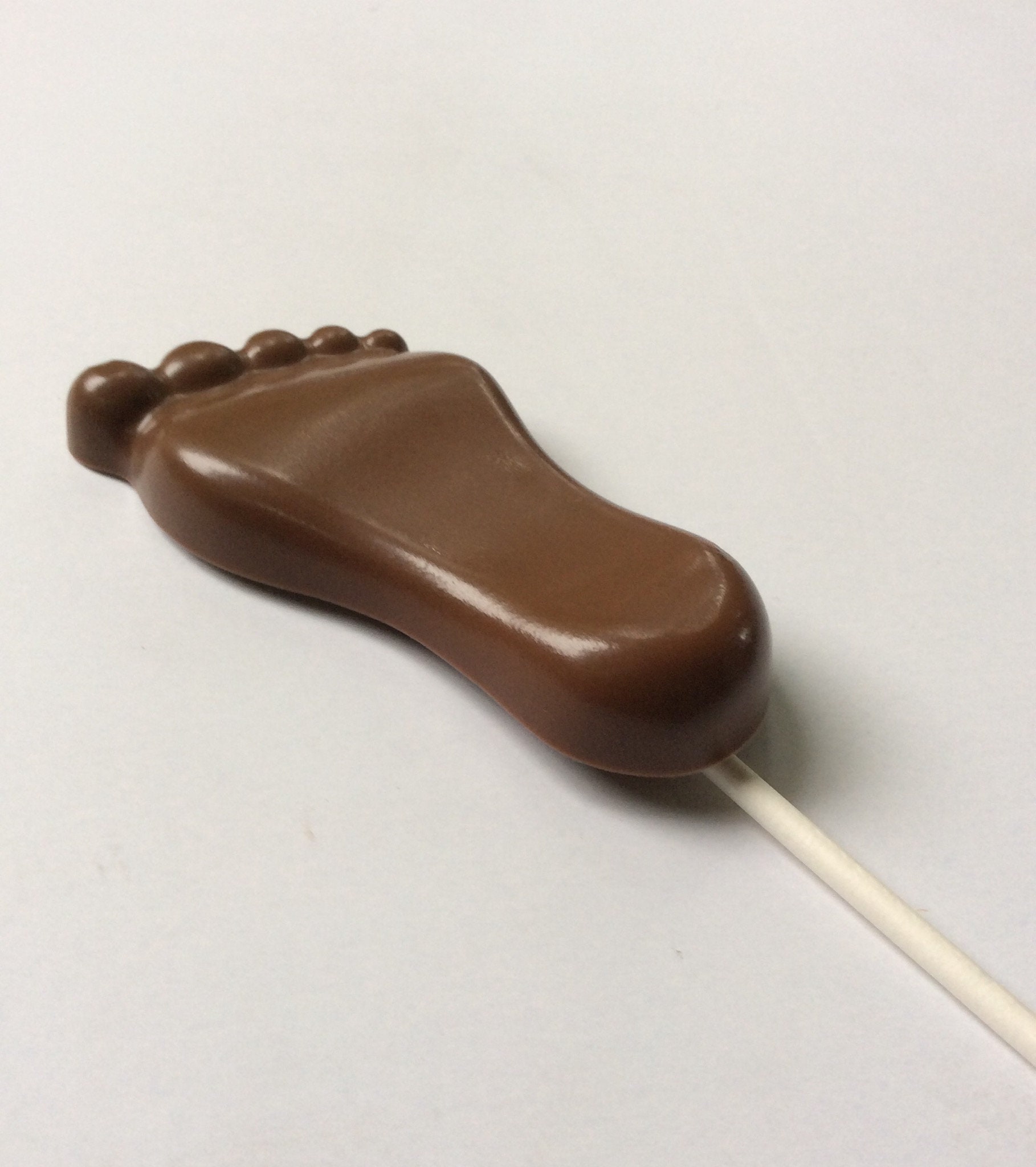 12 Chocolate Foot Pops Foot Favors Baby Feet Favors Chocolate - Etsy