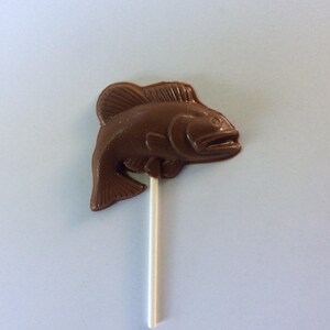 12 Chocolate Bass Pops Chocolate Bass Favors Chocolate Bass Lollipop - Etsy