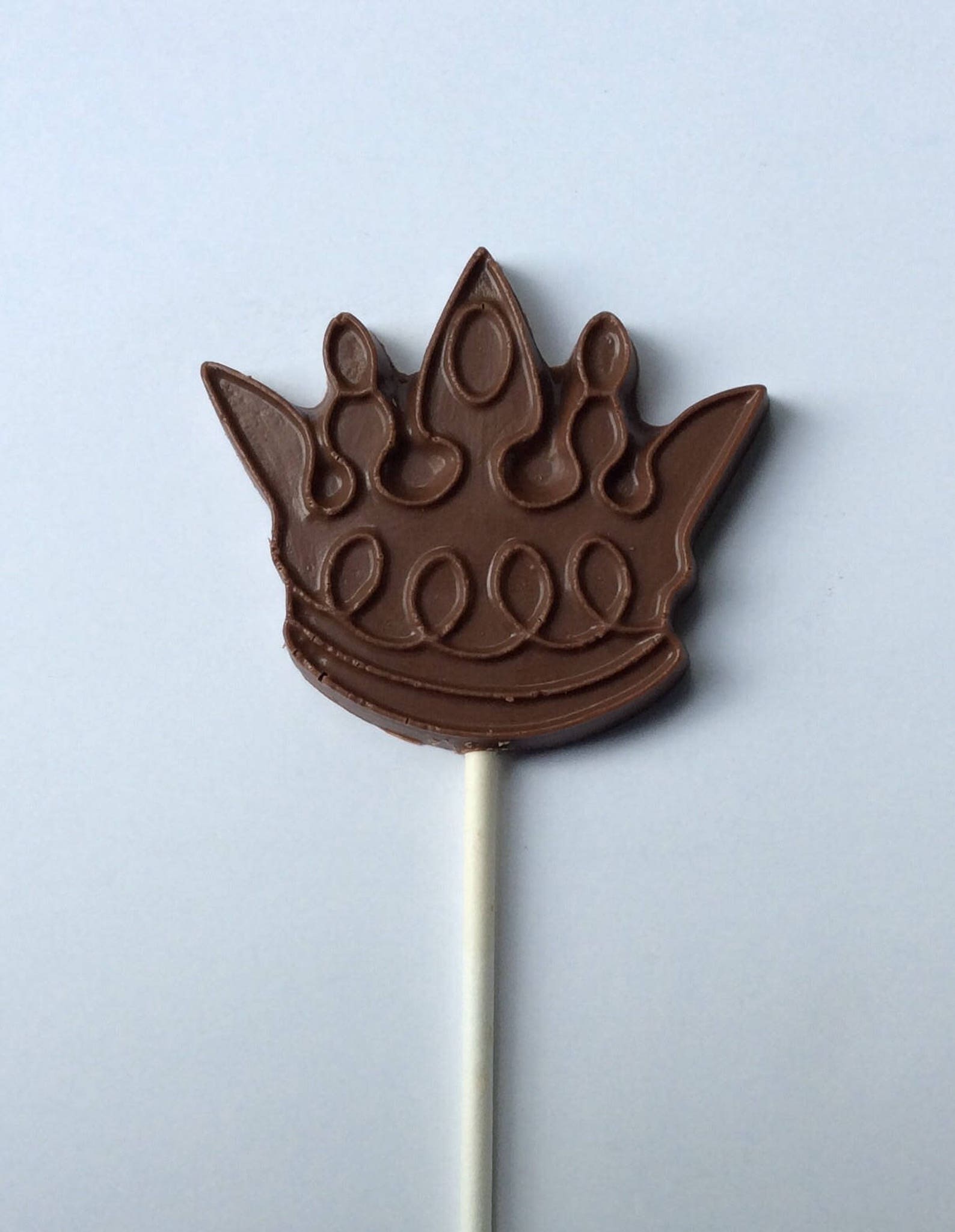 12 Chocolate Crown Pops Princess Party Crown Favors Princess - Etsy