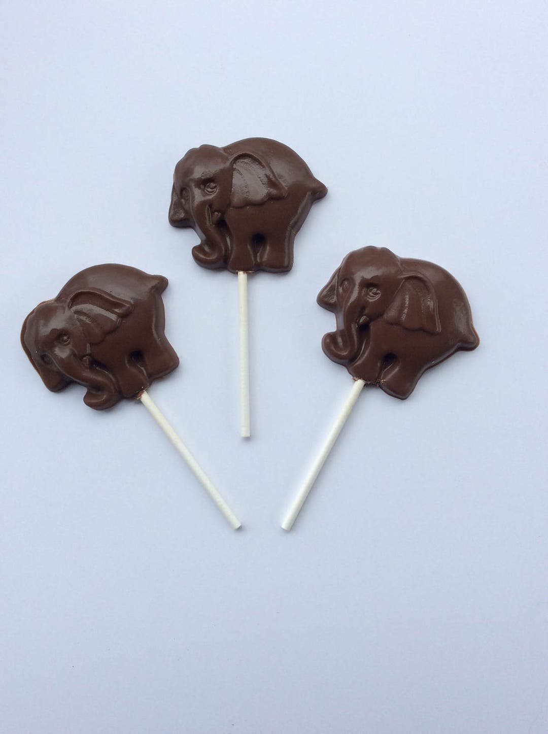 12 Chocolate Elephant Pops Chocolate Elephant Candy Chocolate Elephant ...