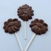 12 Daisy Chocolate Pops Chocolate Daisy Favors Chocolate Daisy - Etsy