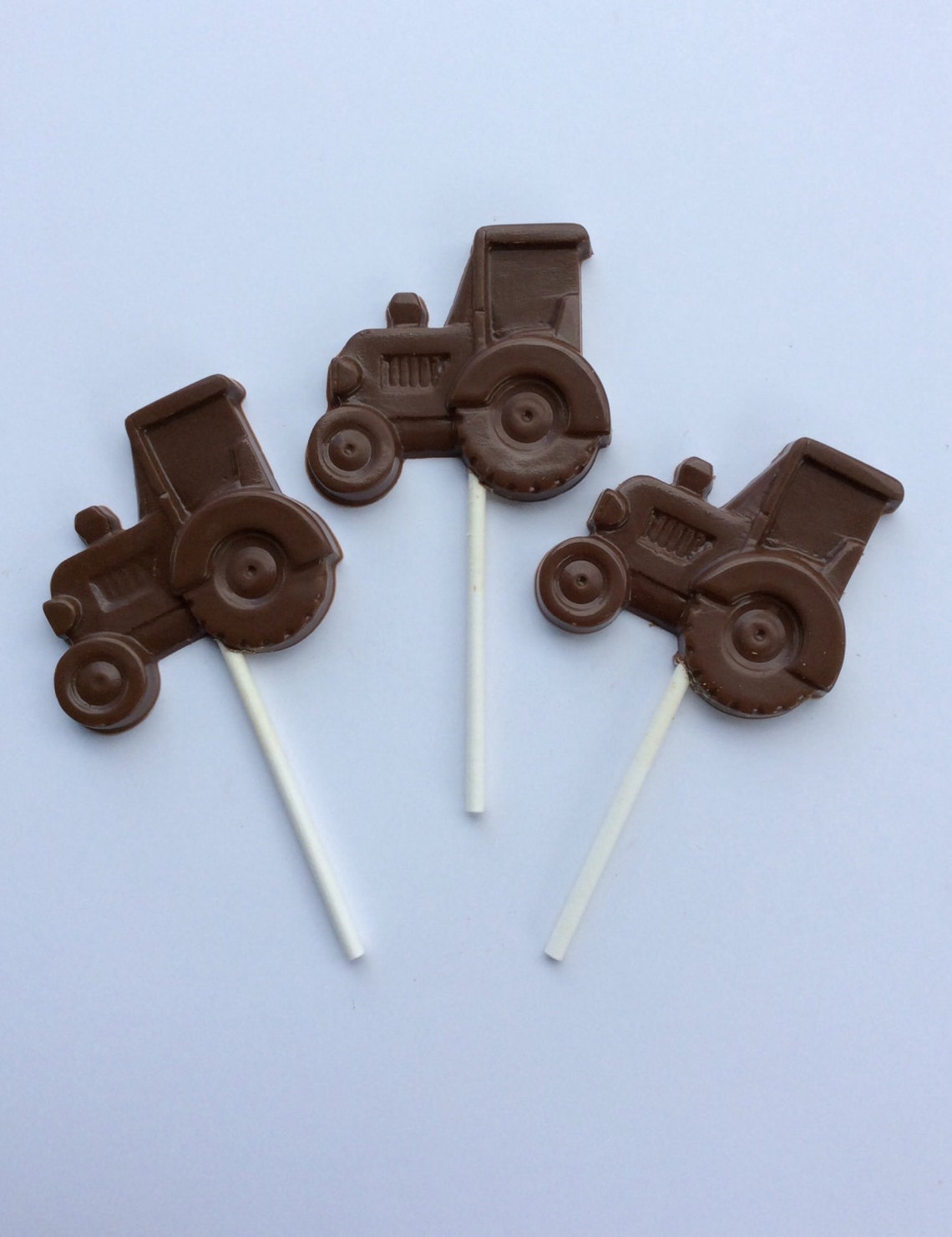 12 Tractor Chocolate Pops Tractor Favors Chocolate Tractor - Etsy