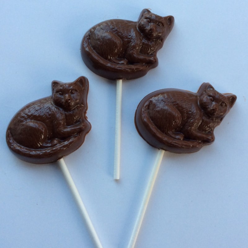Chocolate Cat Candy - Etsy