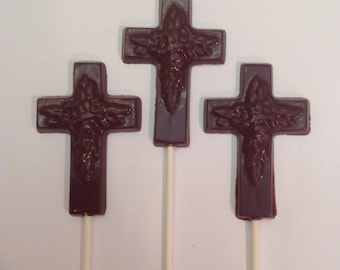 Chocolate Crucifix Cross Religious Chocolates Easter Gifts - Etsy
