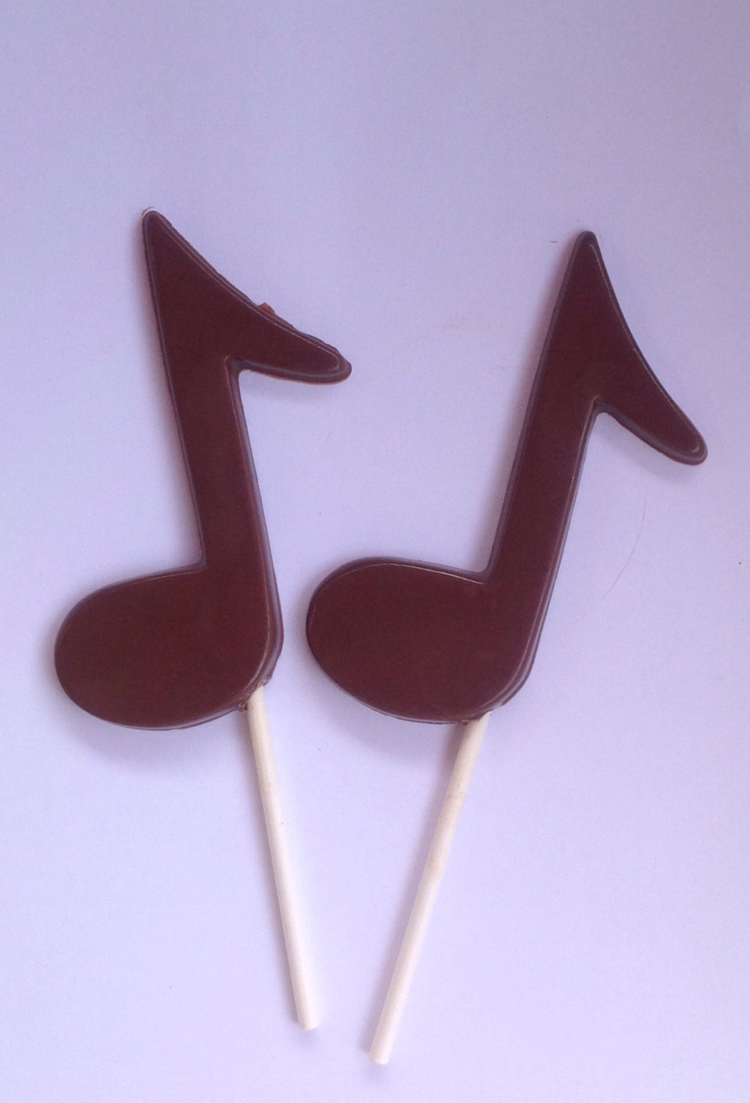 12 Chocolate Music Note Pops Chocolate Music Lollipop - Etsy
