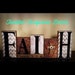 Custom "faith" Wood Block Set: Rustic Mantel Decor - Etsy