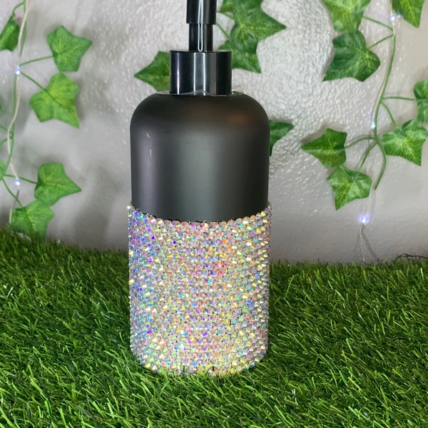 Rhinestone Soap Dispenser - Etsy