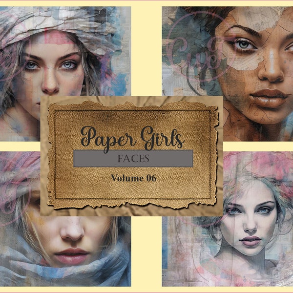 Mixed Media Girl - Etsy