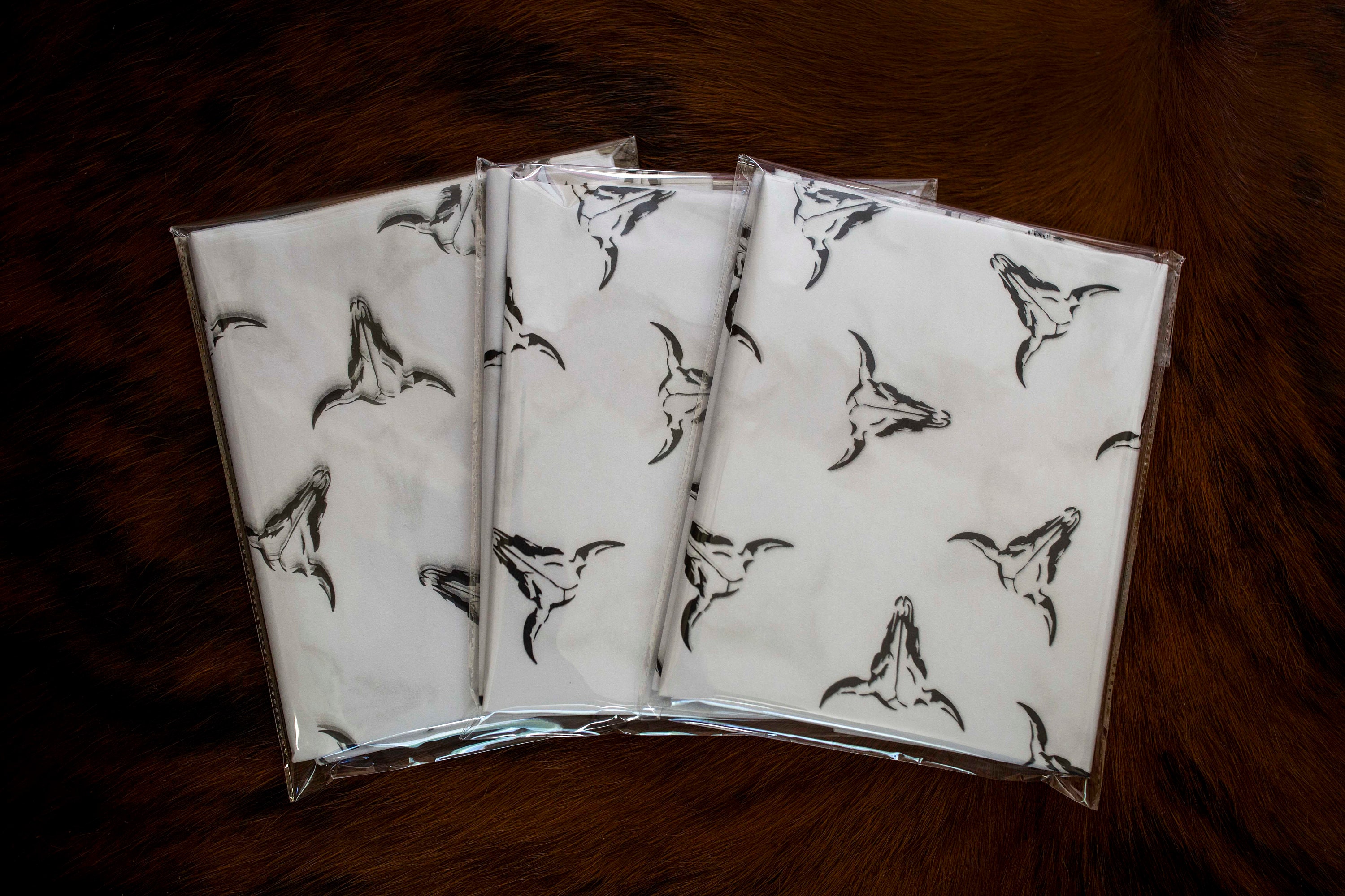 Premium Cow Skull Tissue Paper, Western Tissue Paper, Rodeo Tissue ...