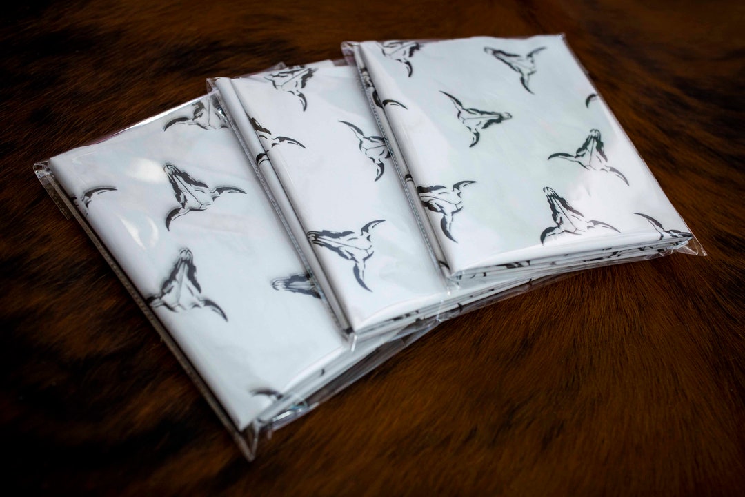 Premium Cow Skull Tissue Paper, Western Tissue Paper, Rodeo Tissue ...