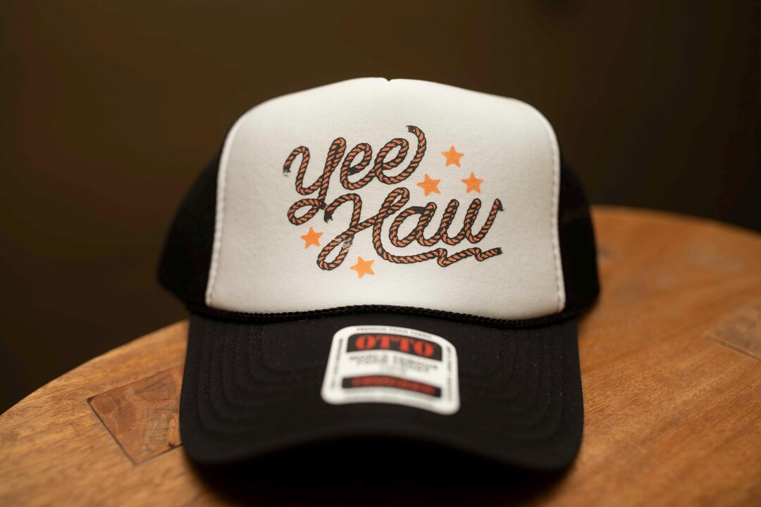 Cowboy Yee Haw Cap | YEE HAW HAT | Snapback Western Trucker Hat - Etsy