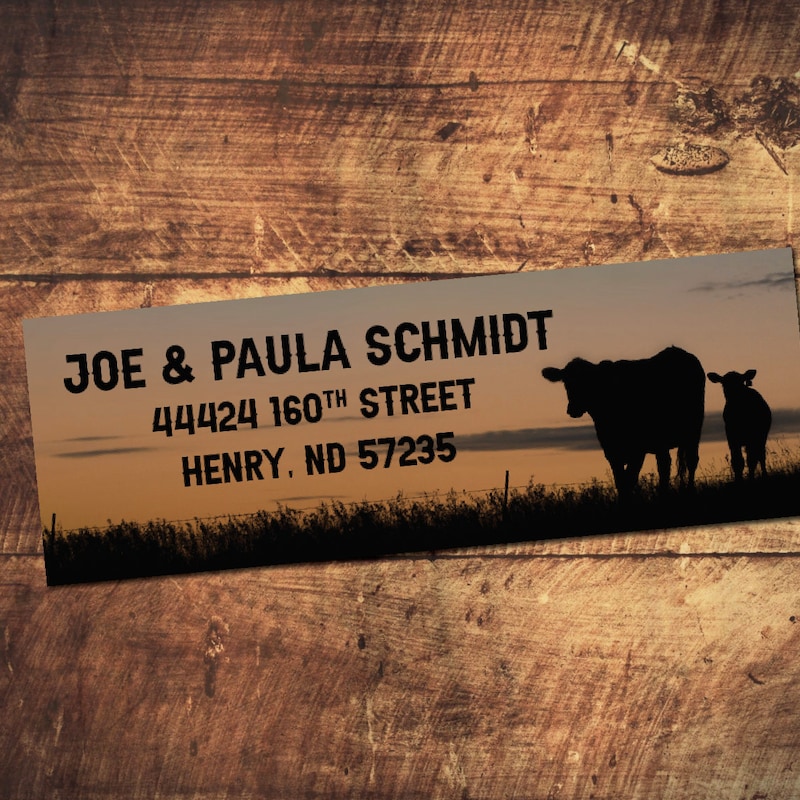 Address Stickers Farm - Etsy