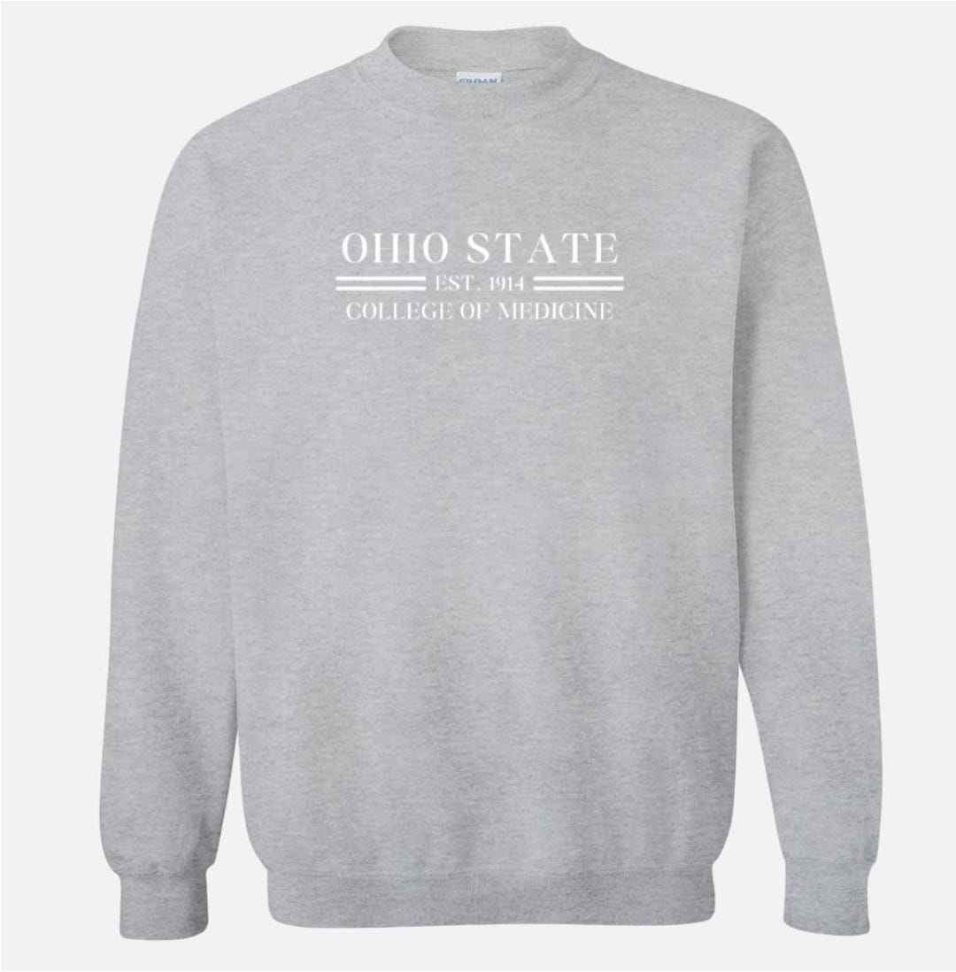 Custom | Ohio State University Crew Neck | Different Schools | Red and ...