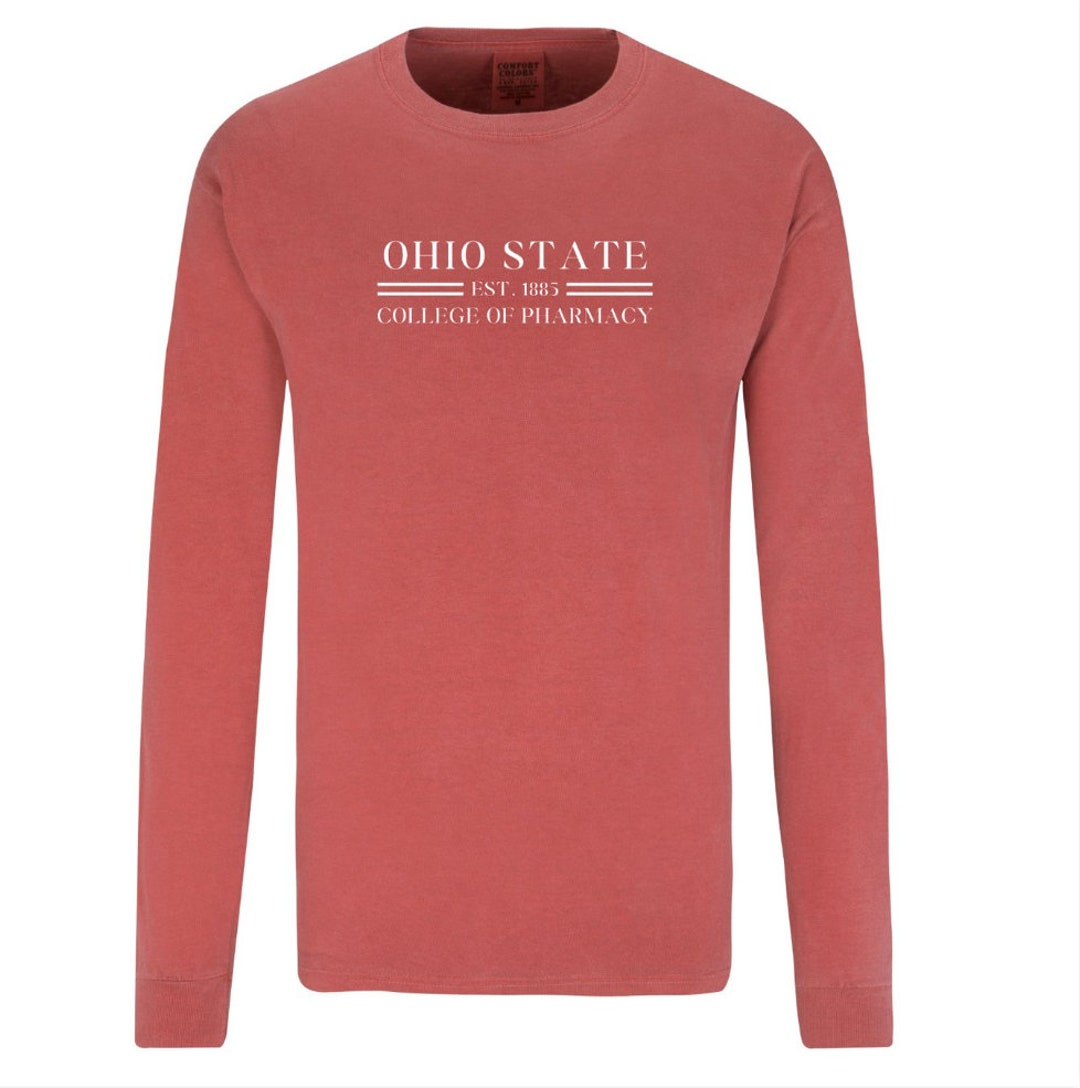 Custom | Ohio State University Long Sleeve| Different Schools | Red and ...