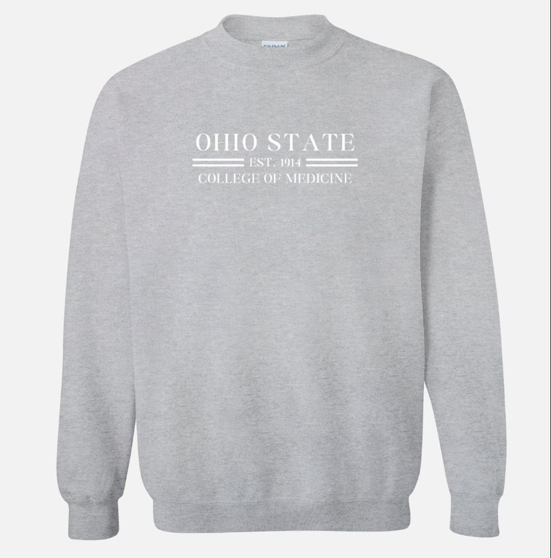 Custom | Ohio State University Crew Neck | Different Schools | Red and ...