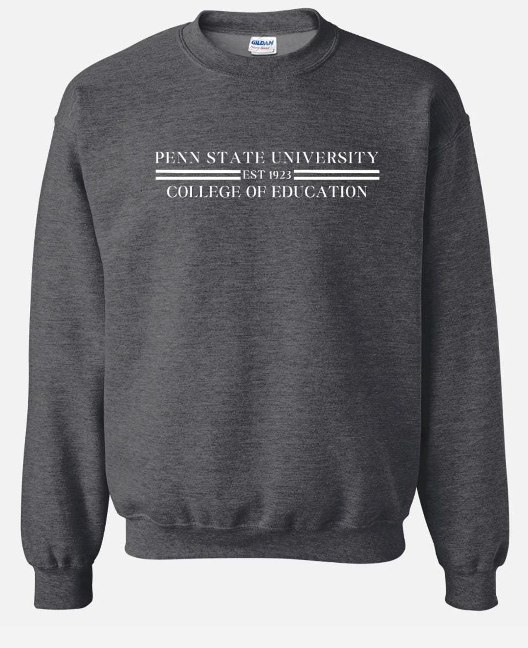 Custom | Penn State University Crew Neck | Different Schools | Blue ...