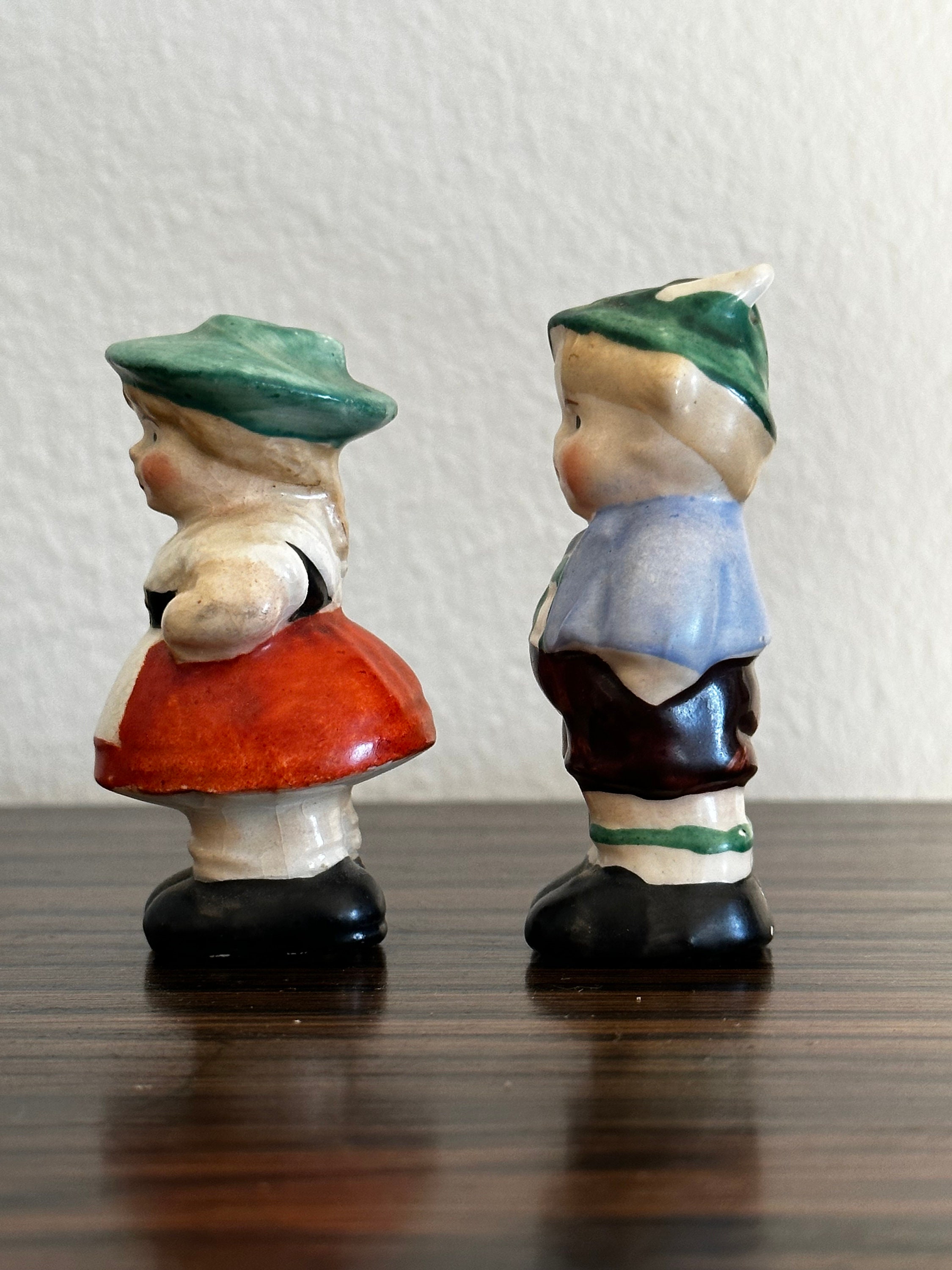 1920s-30s Era Goebel German Boy and Girl Salt & Pepper Shakers - Etsy
