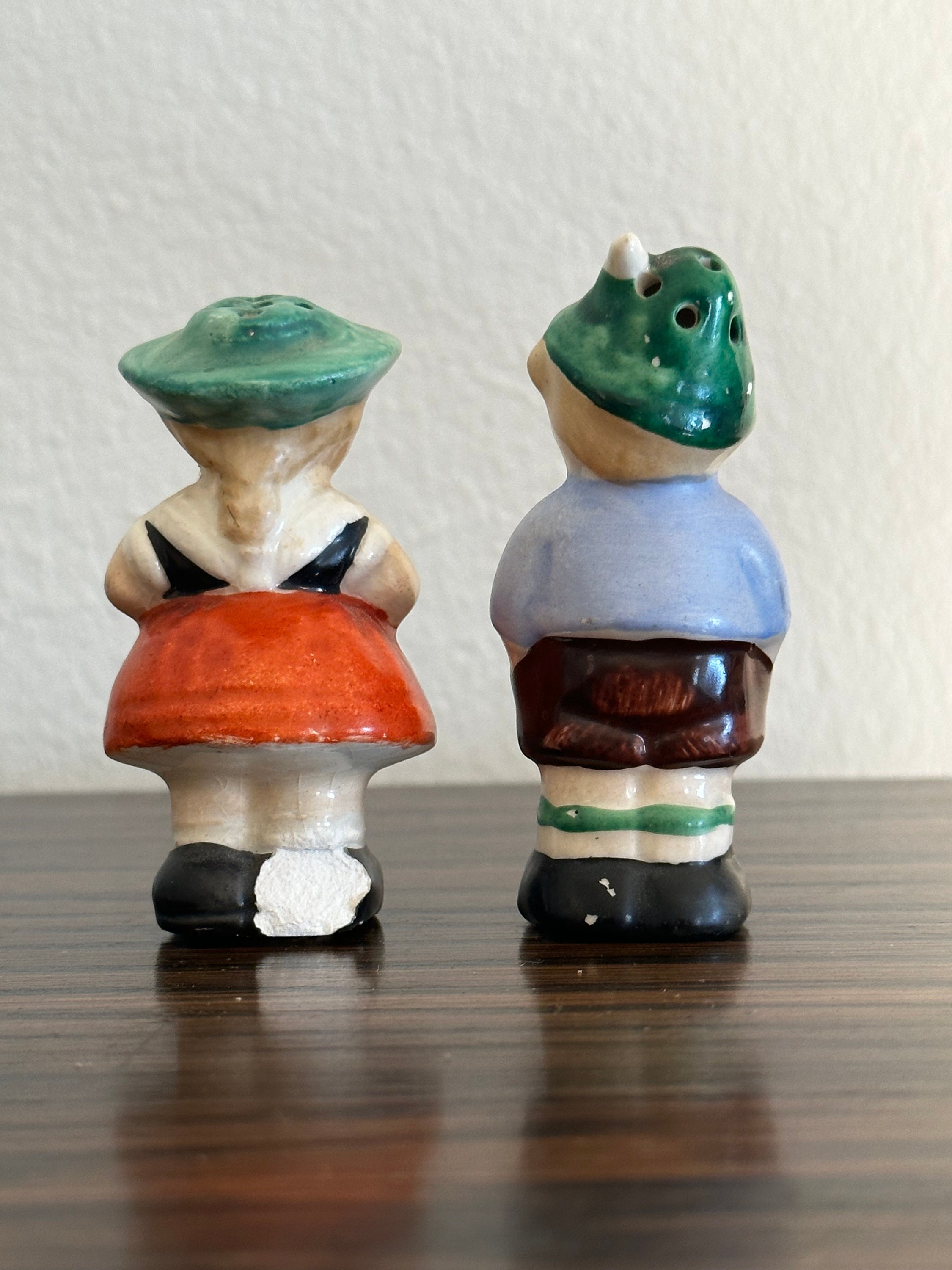 1920s-30s Era Goebel German Boy and Girl Salt & Pepper Shakers - Etsy