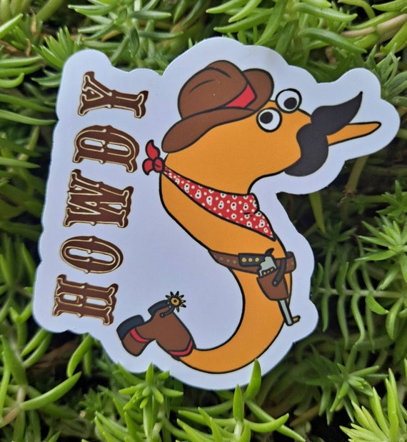 Howdy Cowboy Worm Sticker Cowboy Worm on A String Sticker | Etsy Howdy Cowboy Worm Sticker Cowboy Worm on A String Sticker | Etsy