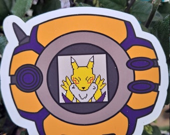 Renamon Sticker | Etsy