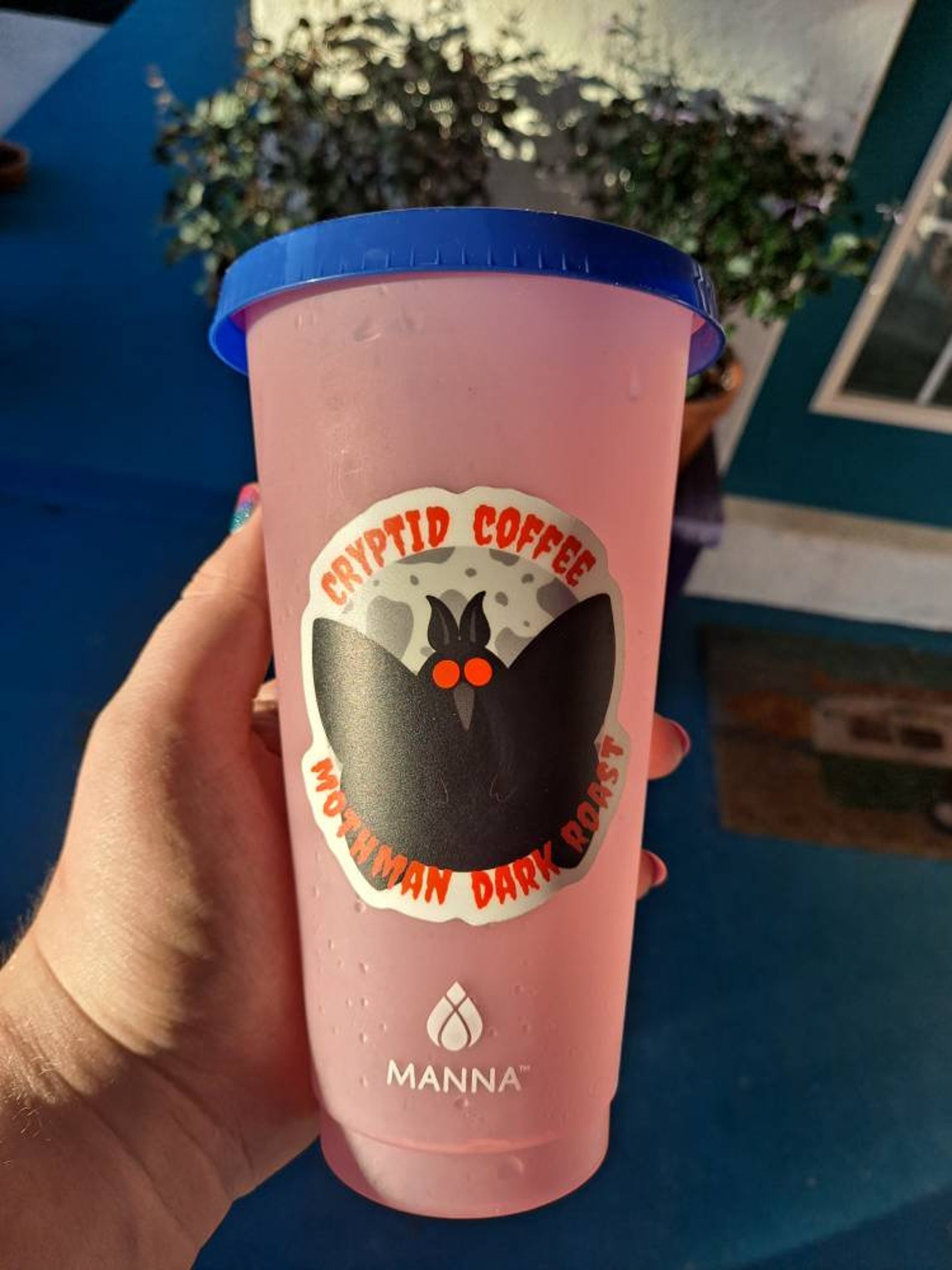 Cryptid Coffee Mothman Dark Roast Sticker - Etsy