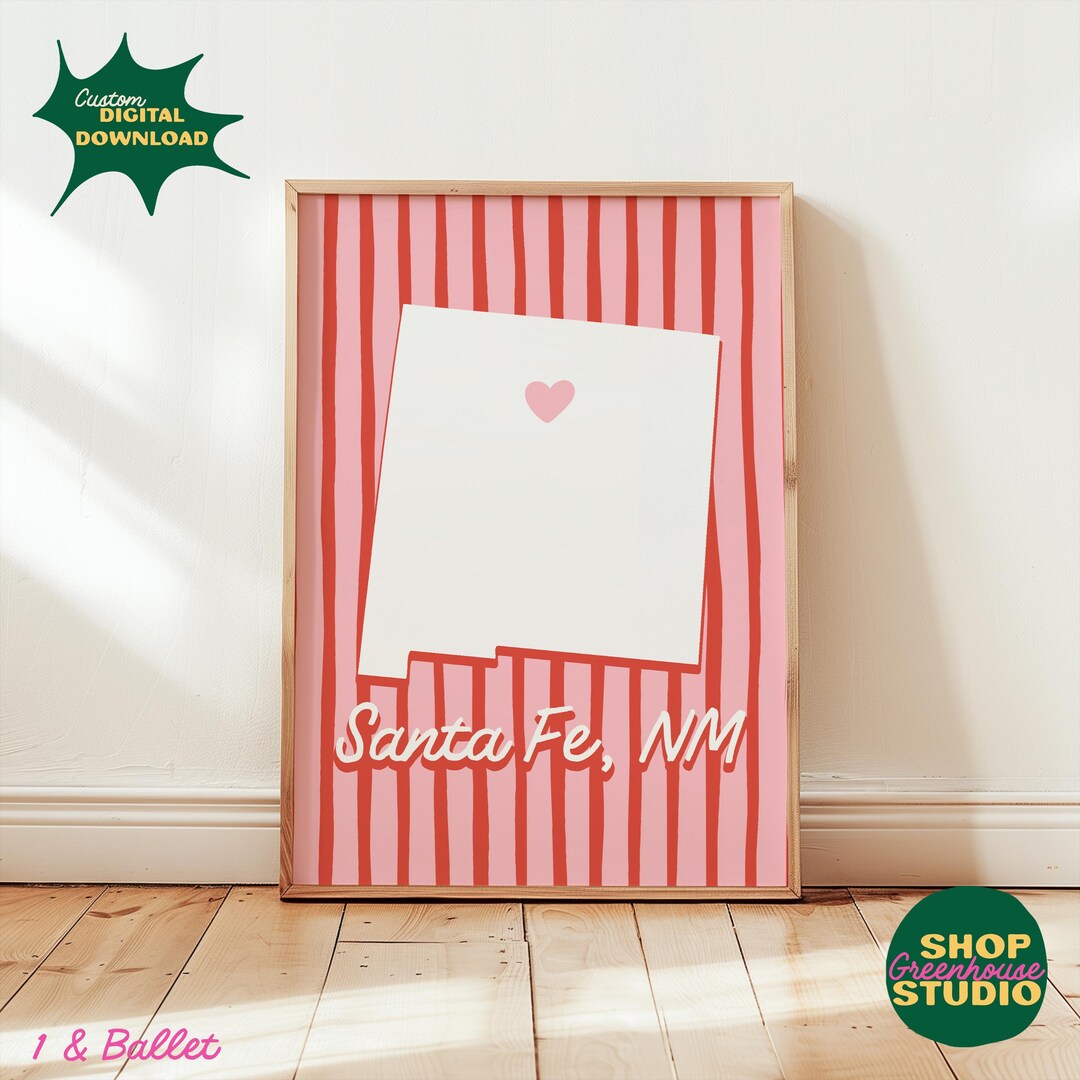 Custom Location Printable Wall Art, Personalized Dorm Room Apartment ...