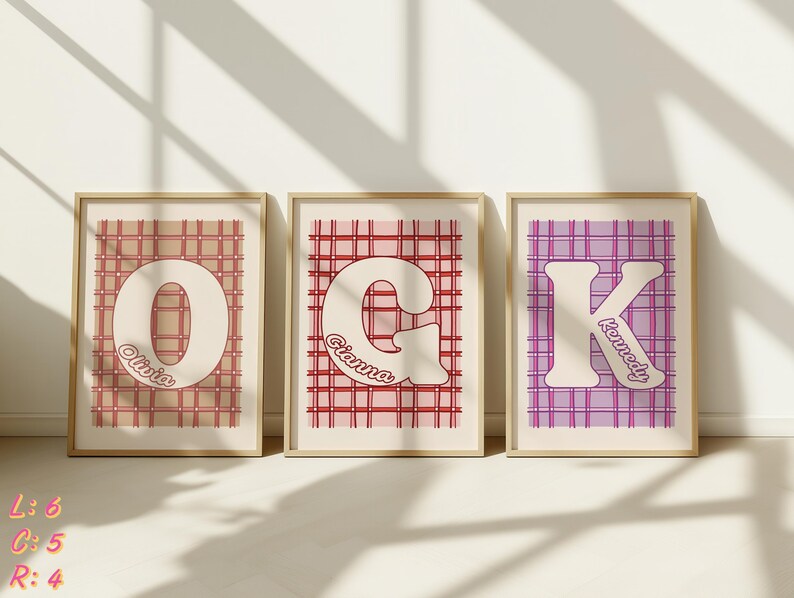 Custom Initial and Name Printable Wall Art | Baby Boy Nursery Decor ...