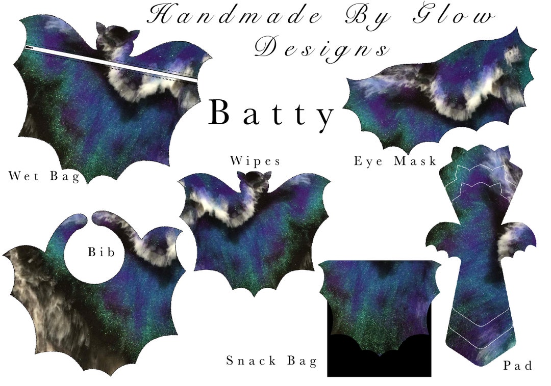 Batty Full Collection Pattern Pack - Etsy