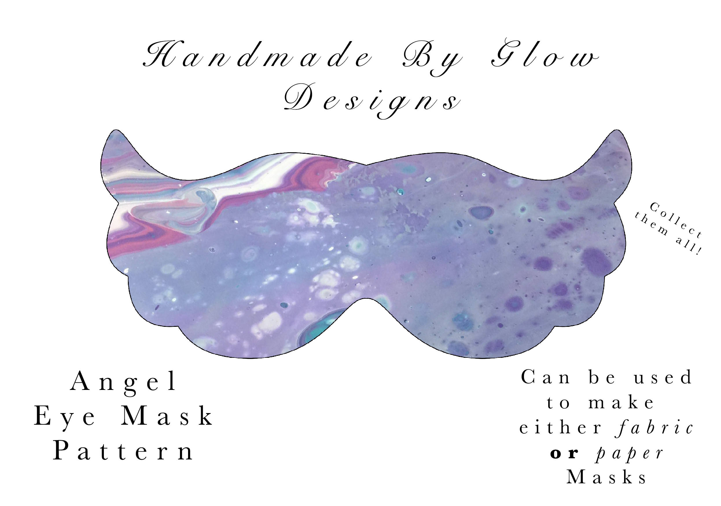 Angel Wing Mask Pattern | Etsy