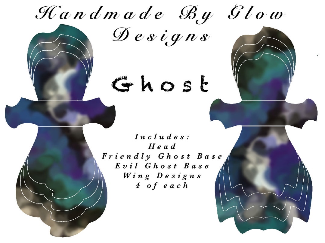 HBG Ghost Pad Pattern 2.75" - Etsy