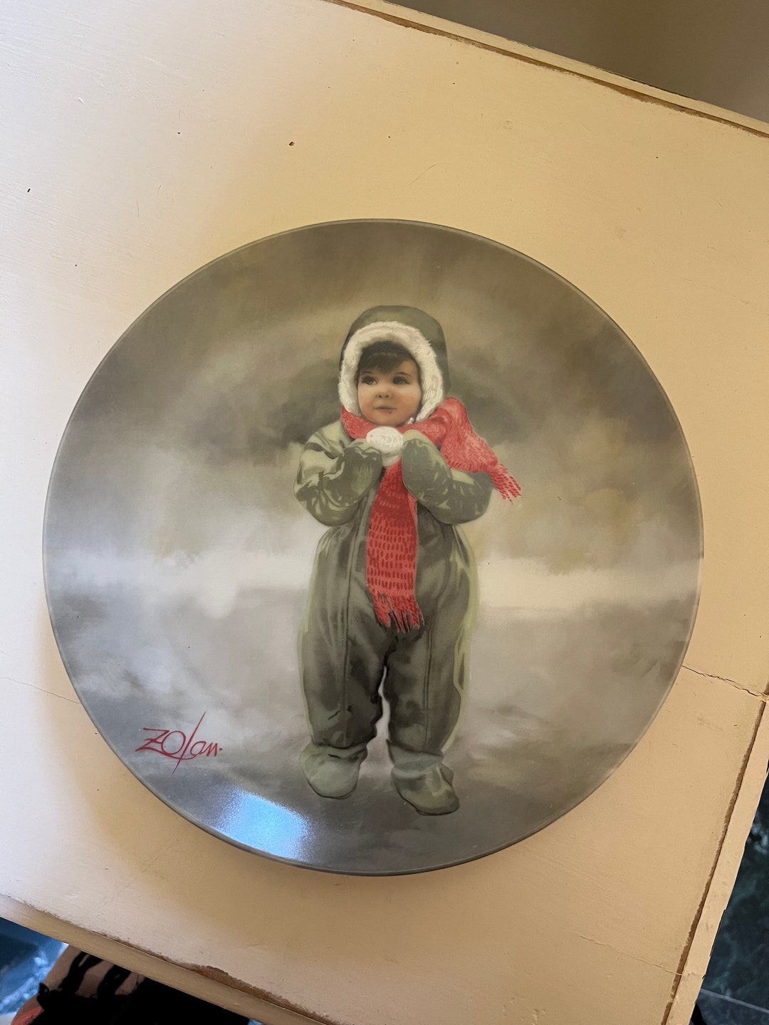 VINTAGE! Pemberton and Oakes Children Playing Plate Collection ...