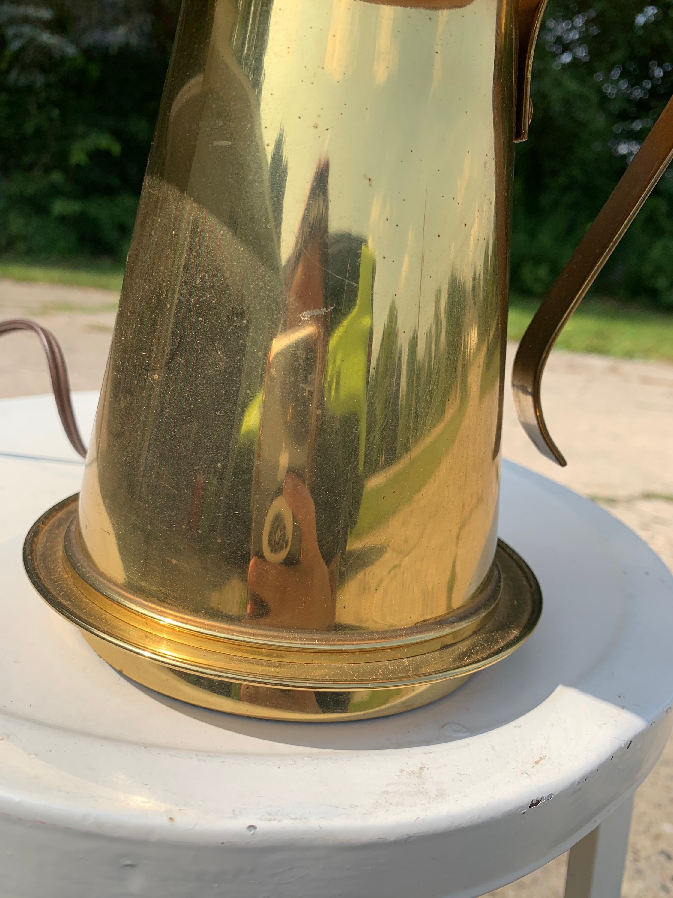 VINTAGE Copper Kettle Lamp - Etsy