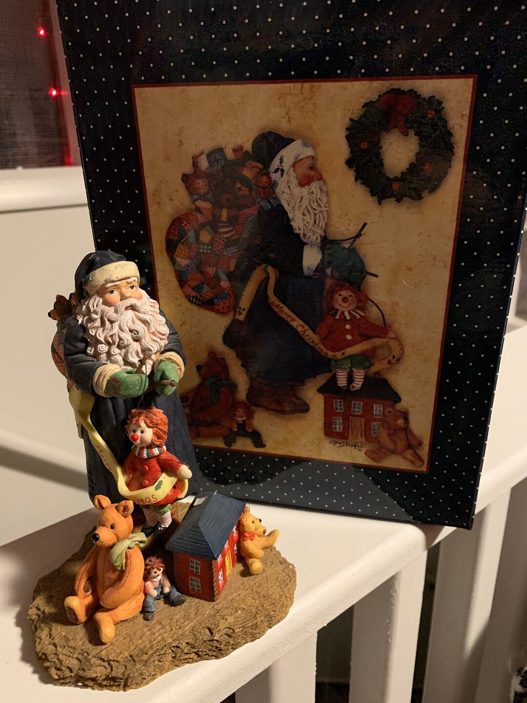 VINTAGE Ellen Stouffer Santa - Etsy