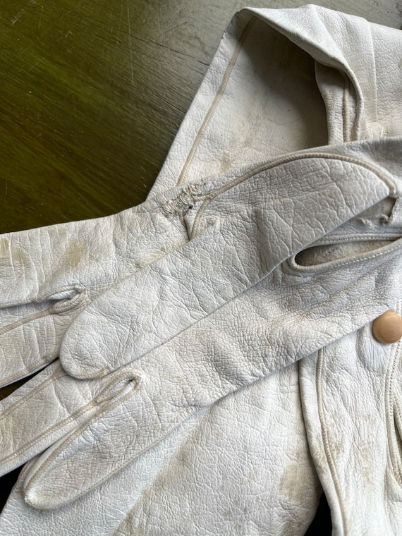 VINTAGE! Formal Leather Gloves - Gem