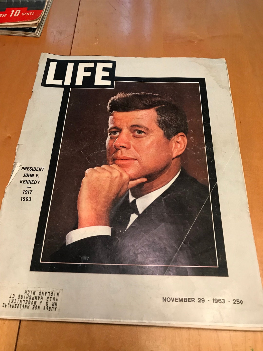 VINTAGE! 1963 President John F. Kennedy LIFE Magazine - Etsy