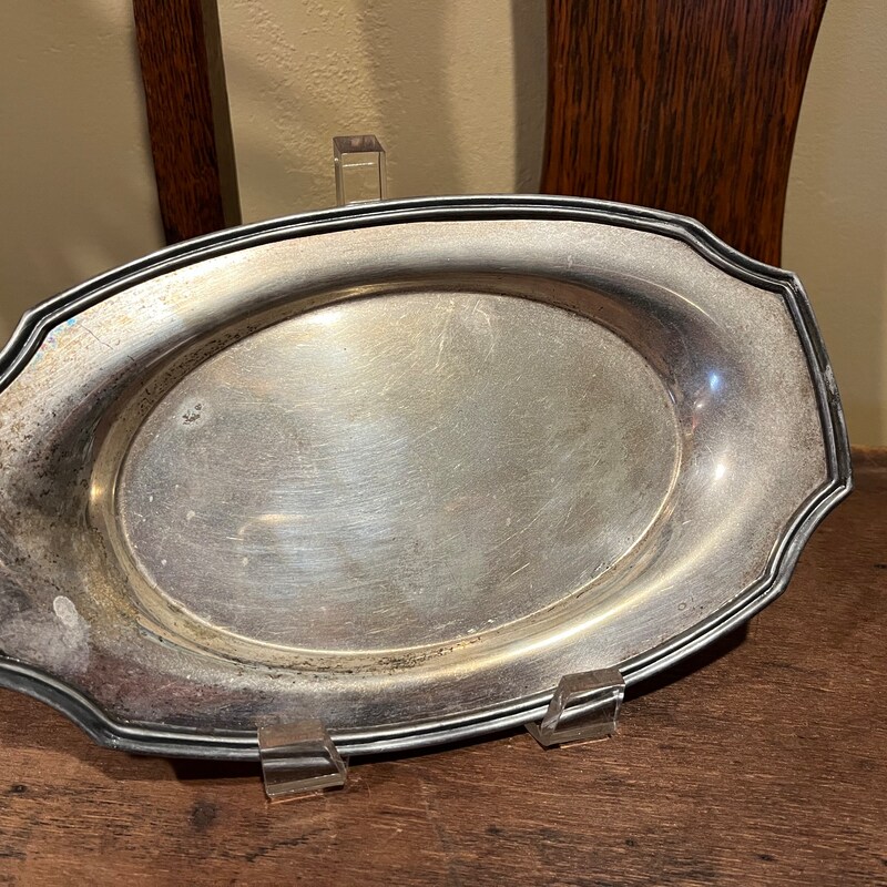 Silver Platter - Etsy