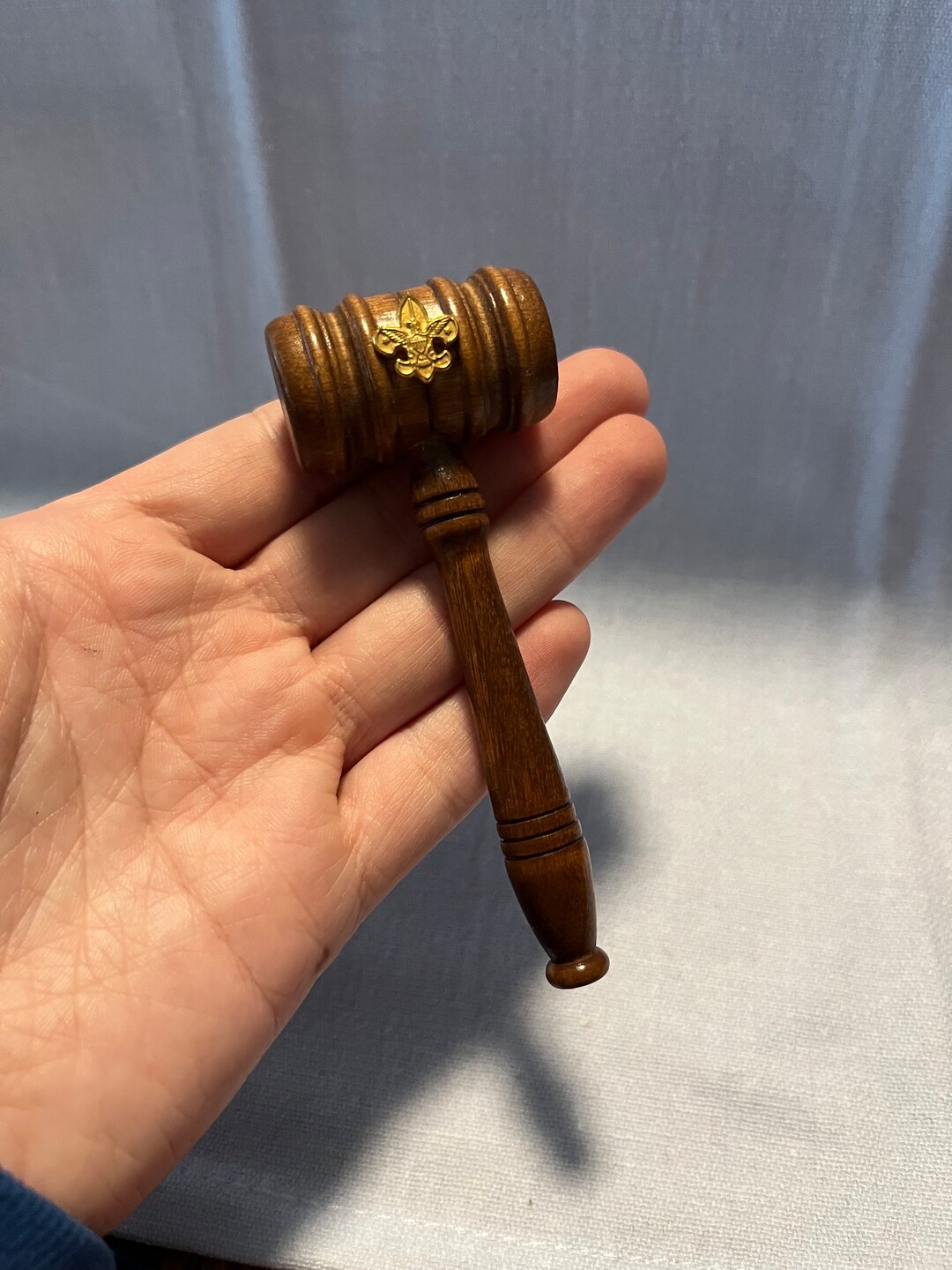 VINTAGE Primitive Wooden Gavel - Etsy