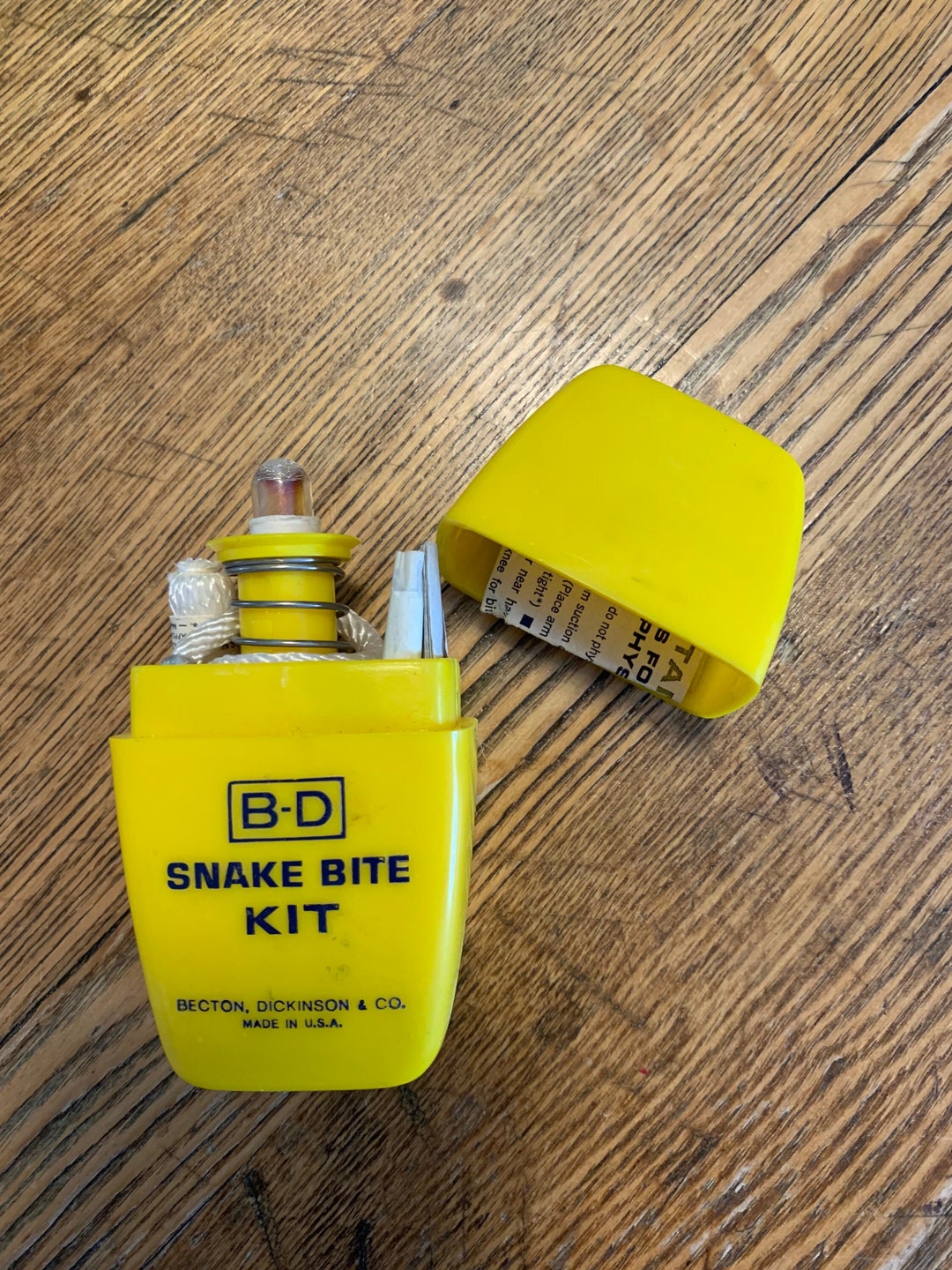 VINTAGE! Snake Bite Emergency Kit - Etsy
