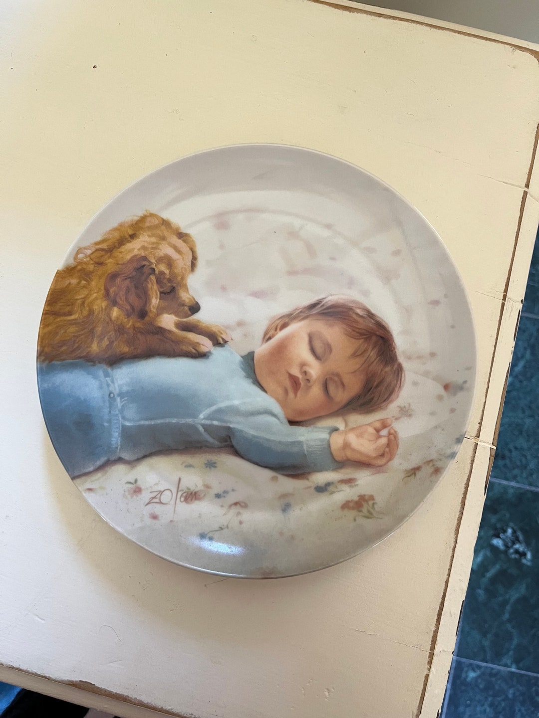 VINTAGE! Pemberton and Oakes Children and Pets Plate Collection ...