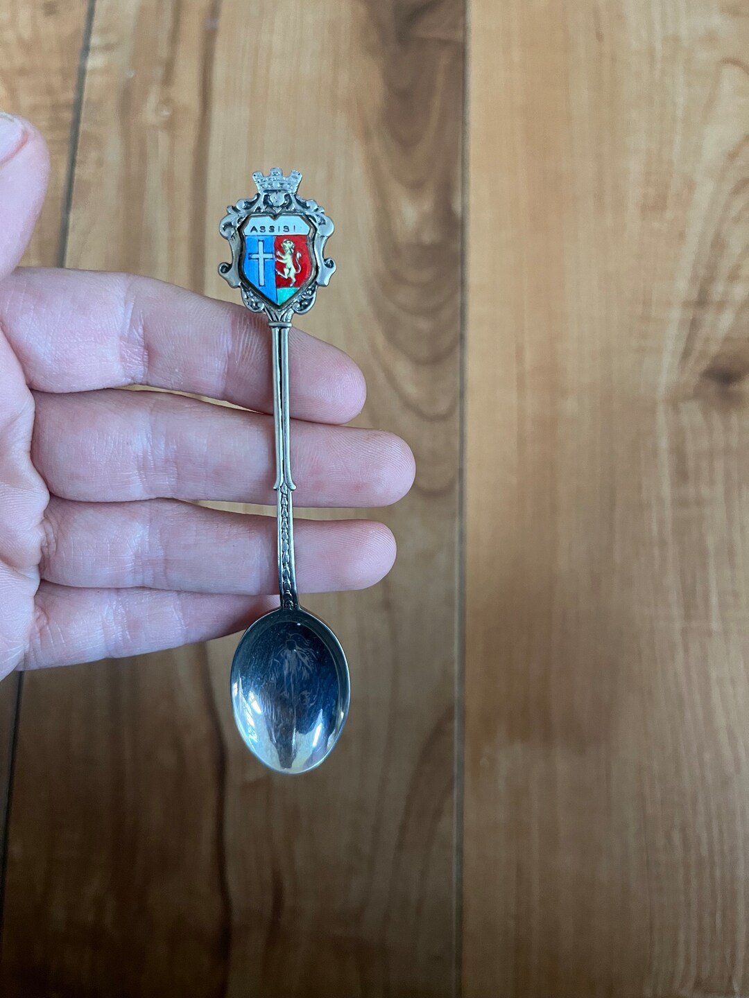 VINTAGE Assisi, Italy Souvenir Spoon - Etsy