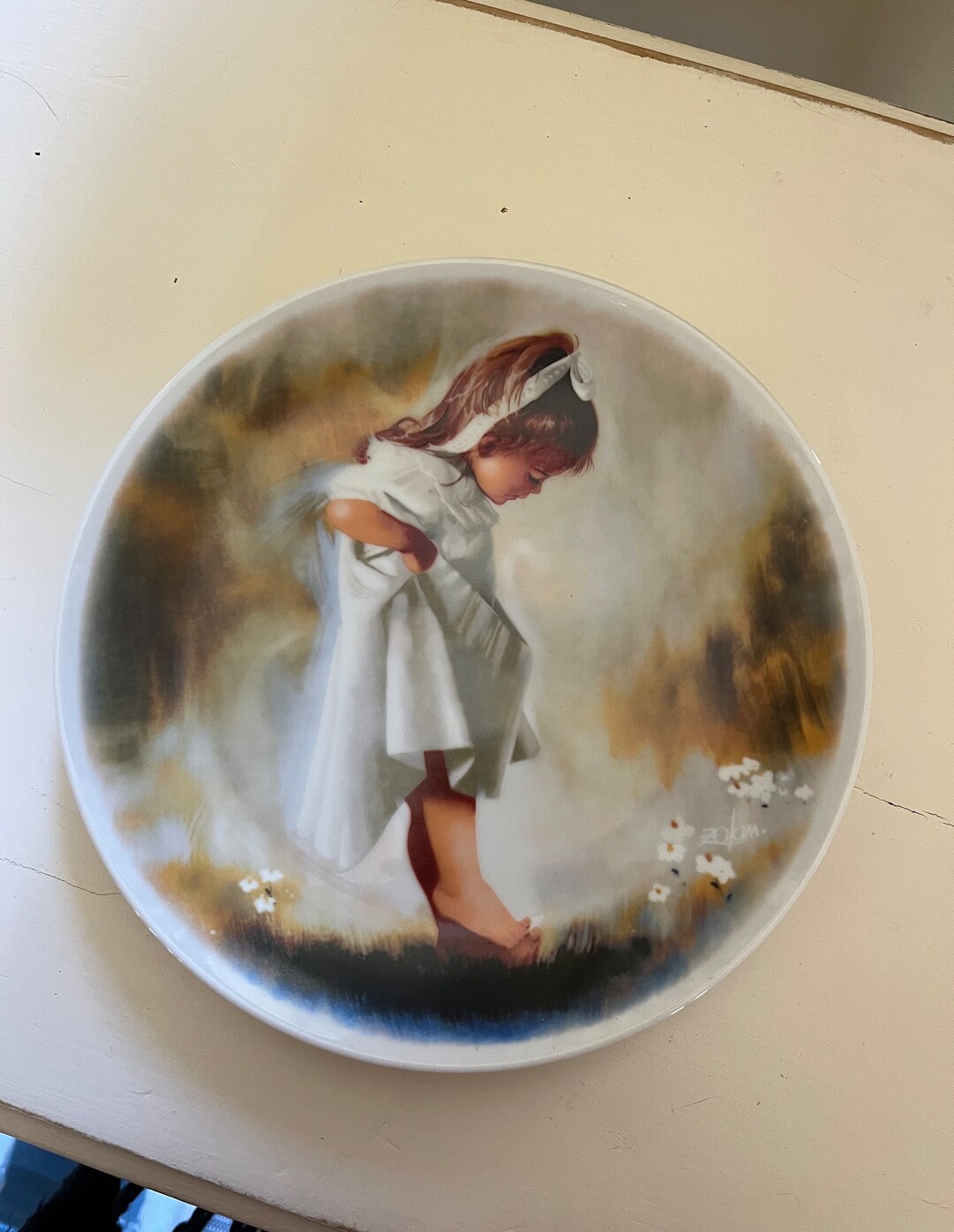VINTAGE! Pemberton and Oakes Children Playing Plate Collection ...