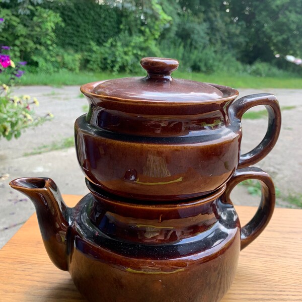 Stacked Teapot - Etsy