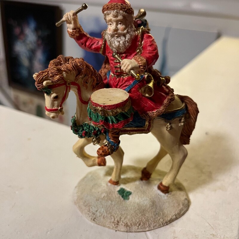 Fashion Santa Figurine - Etsy