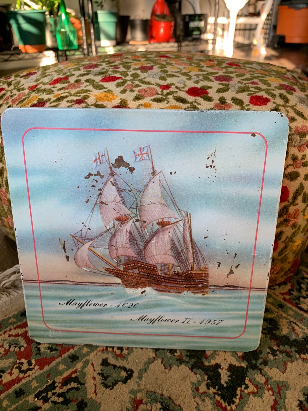 VINTAGE Mayflower Plaque - Etsy