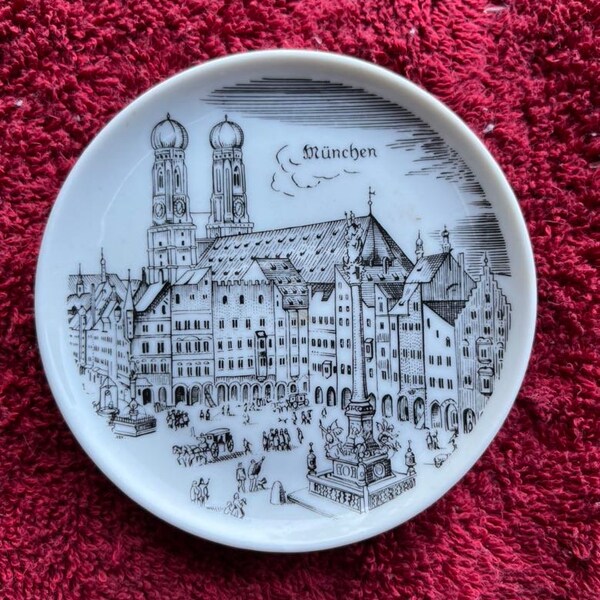 Antique German Plate - Etsy