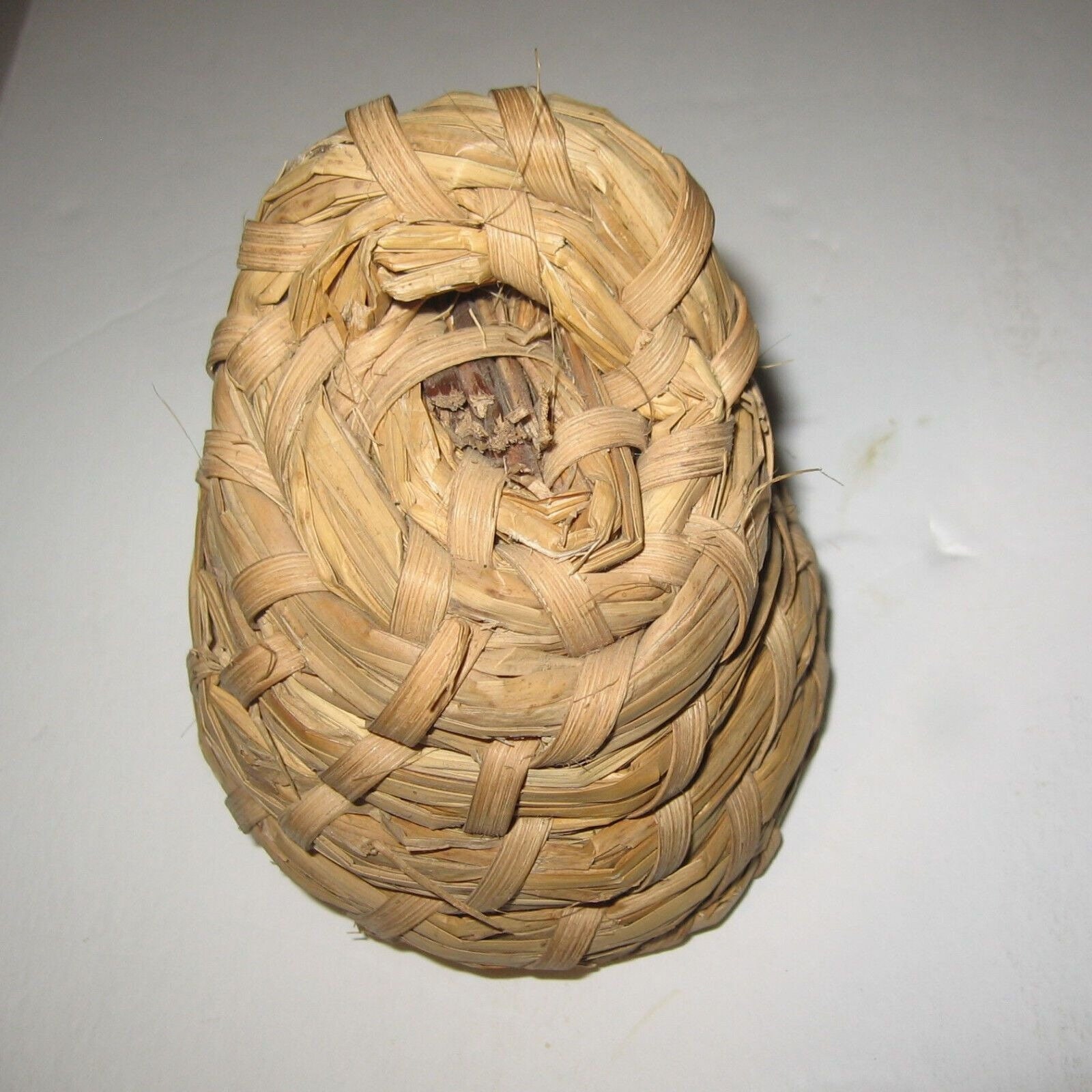 Straw Beehive SKEP Bee Hive Basket With Handle Woven Primitive - Etsy