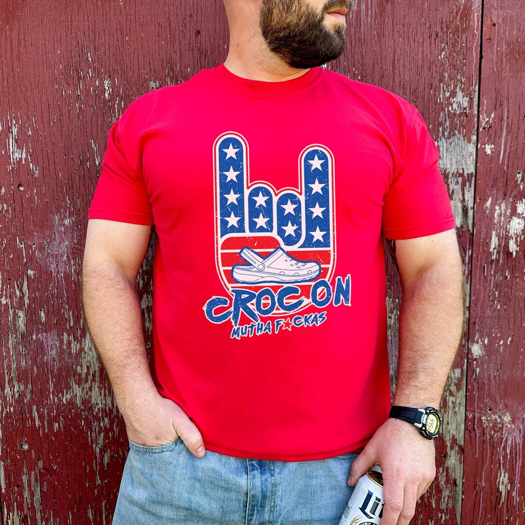 Croc on MF Tshirt, Croc Life, Croc Rule, Nurse Shirt, Clog Shirt, 4th ...