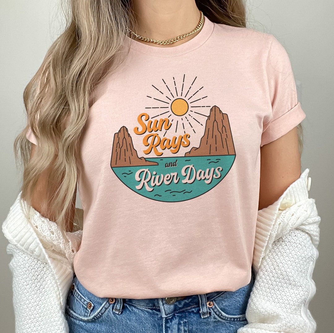Sun Rays Tshirt, River Days Shirt, Summer Tee, Parker Az, Lake Havasu ...
